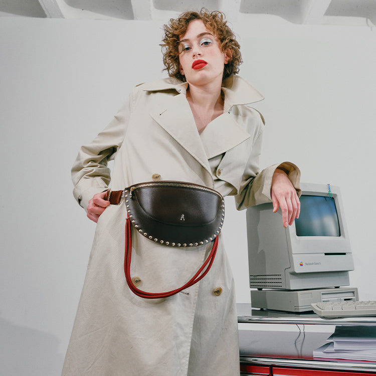 Structured leather bags | Craie Studio